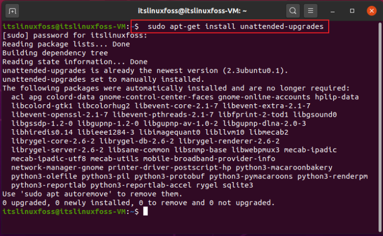 How to Install Security Updates on Ubuntu 20.04 – Its Linux FOSS
