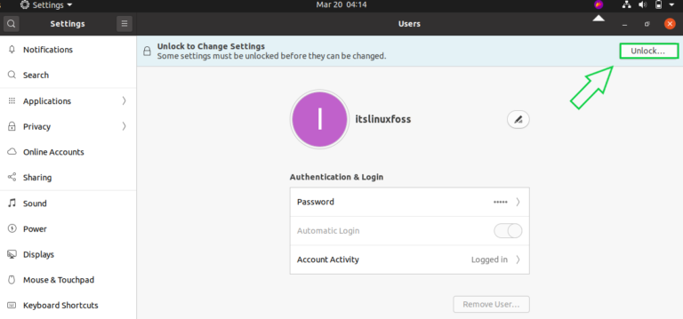 How to Enable Automatic Login on Ubuntu 20.04? – Its Linux FOSS