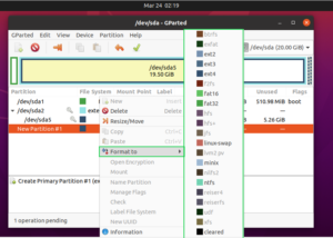 How to Install and Use GParted on Ubuntu 20.04 – Its Linux FOSS
