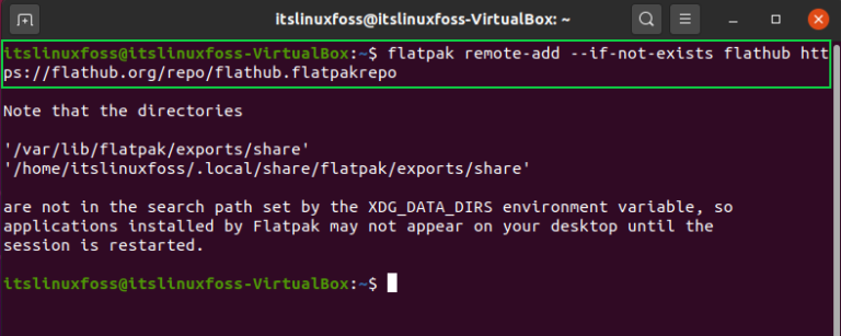 How to Install and Use Flatpak on Ubuntu 20.04 – Its Linux FOSS