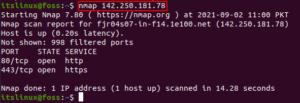 How to Use the nmap Command – Its Linux FOSS