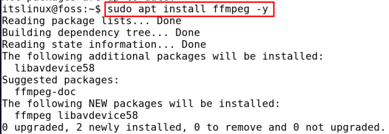 How To Install And Use Ffmpeg On Debian 11 Its Linux Foss