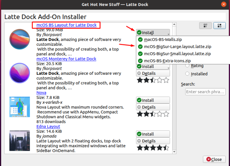 How to Install and use Latte Dock on Ubuntu 20.04 – Its Linux FOSS