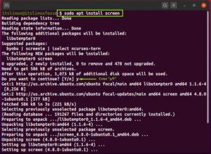 How to use screen command in Linux – Its Linux FOSS