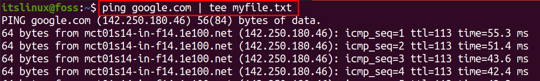 Explain the use of the tee command with examples – Its Linux FOSS