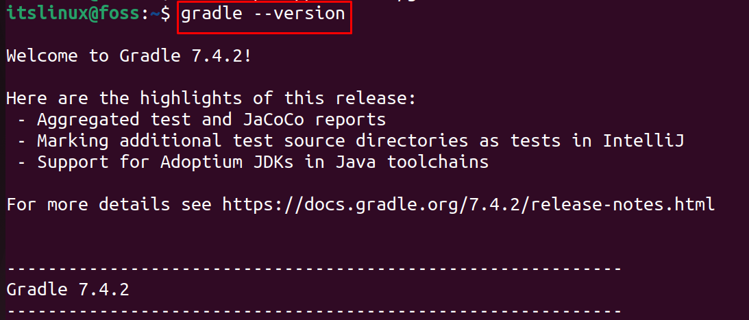 How to install Gradle on Ubuntu 22.04 – Its Linux FOSS