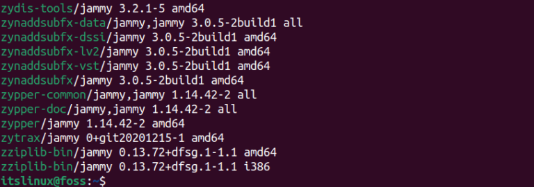 How to Use APT Package Manager in Ubuntu 22.04 LTS – Its Linux FOSS