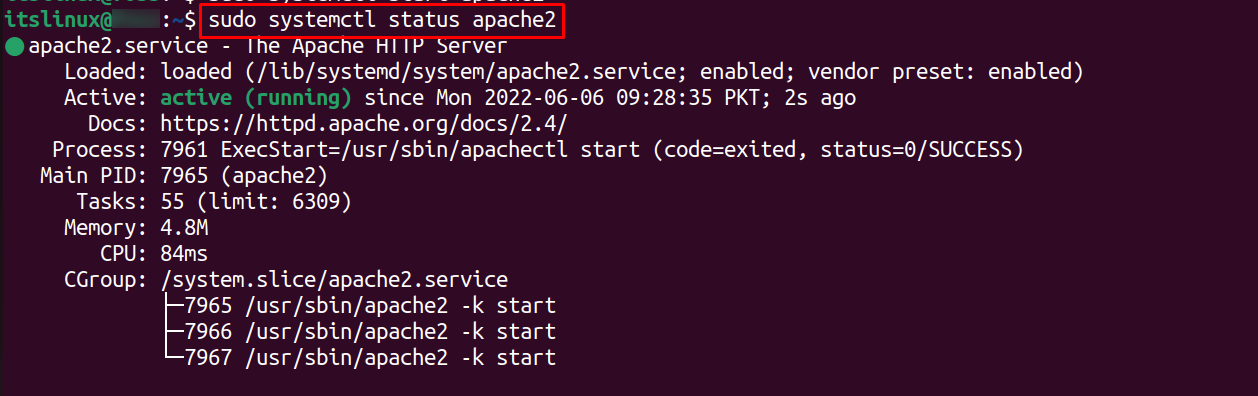 Install And Configure Apache Web Server On Ubuntu 2204 Its Linux Foss