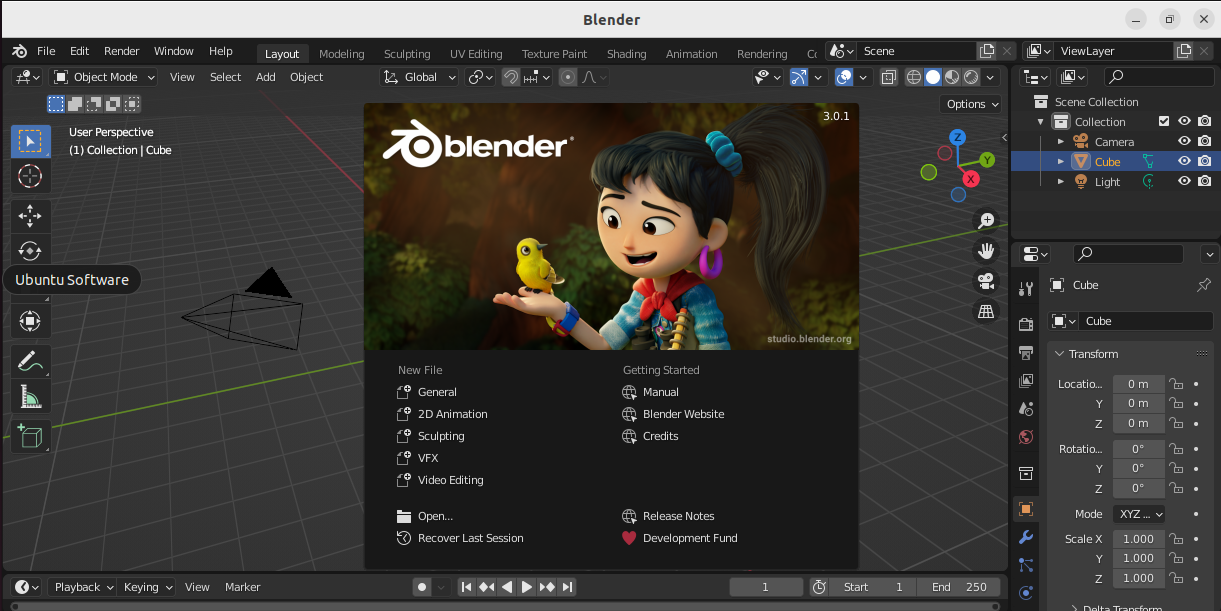 How to Install Blender 3D on Ubuntu 22.04 – Its Linux FOSS