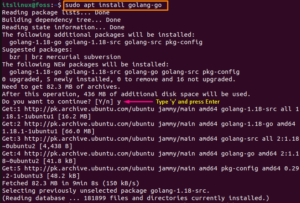 How to install Go on Ubuntu 22.04 – Its Linux FOSS