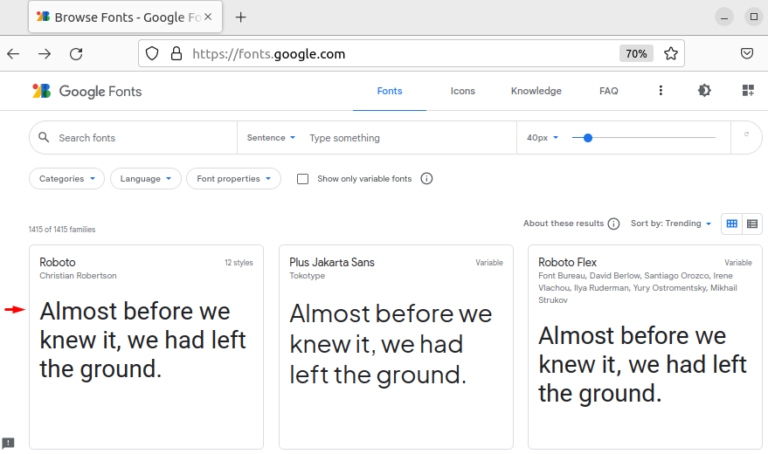 How to Download and Install Google Fonts on Ubuntu 22.04 – Its Linux FOSS
