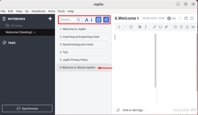 How to install and use Joplin note-taking app on Ubuntu 22.04 – Its ...