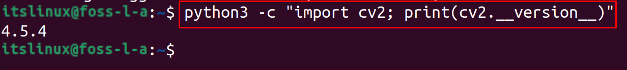 A Complete Guide to install OpenCV on Ubuntu 22.04 – Its Linux FOSS