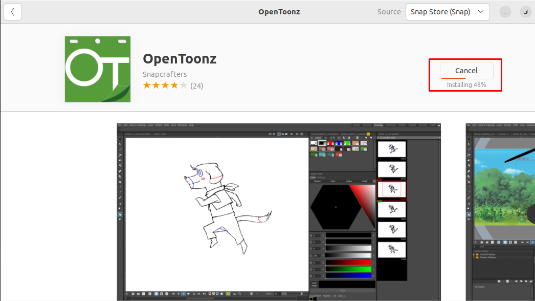 Install OpenToonz Animation Maker 2D App on Ubuntu 22.04 – Its Linux FOSS