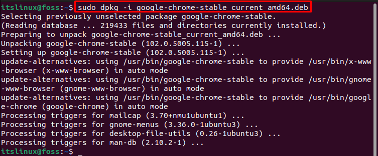 How to install google chrome on Ubuntu 22.04 – Its Linux FOSS