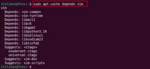 How to Check Dependencies of a Package in Ubuntu 22.04 – Its Linux FOSS