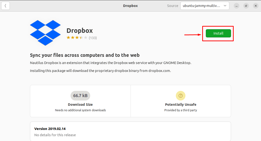 How to Install Dropbox on Ubuntu 22.04 – Its Linux FOSS