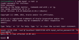 How to install and set up MySQL Database on Ubuntu 22.04 – Its Linux FOSS