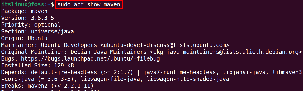 How to install Apache Maven on Ubuntu 22.04 – Its Linux FOSS How to install Apache Maven on Ubuntu 22.04 – Its Linux FOSS