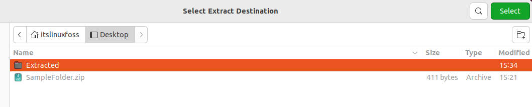 How To Extract Unzip Files To A Particular Folder In Linux Its Linux Foss