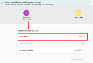 How to change the password on Ubuntu 22.04 – Its Linux FOSS