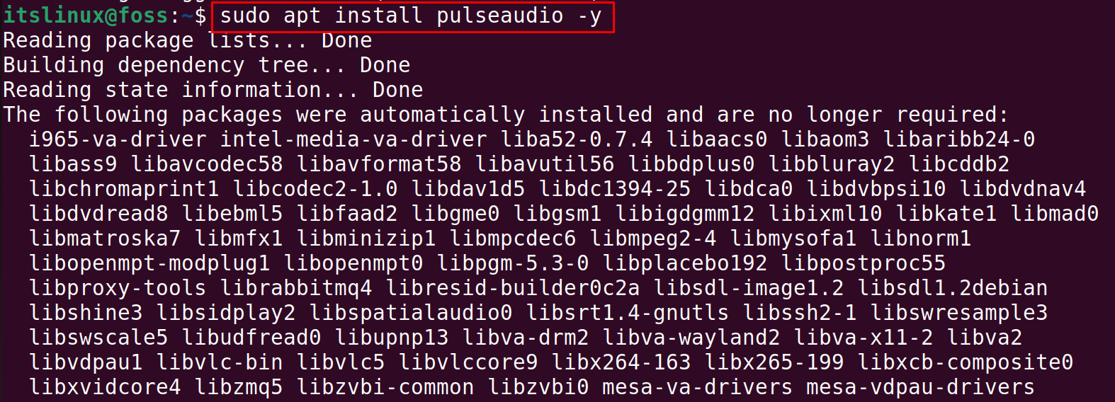 How To Install PulseAudio on Ubuntu 22.04 – Its Linux FOSS
