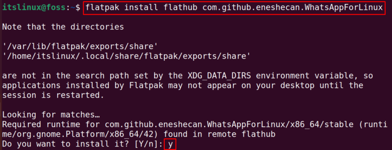 How to Install WhatsApp on Ubuntu 22.04 – Its Linux FOSS