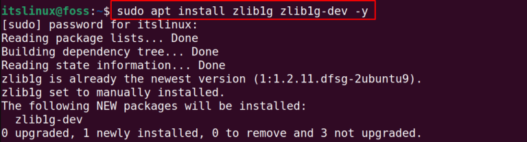 How to Install Zlib on Ubuntu 22.04 – Its Linux FOSS