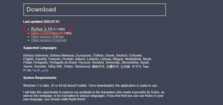Rufus Bootable USB to install Ubuntu 22.04 LTS – Its Linux FOSS