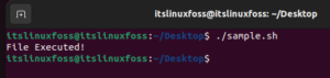 How to Run a sh File in Linux – Its Linux FOSS