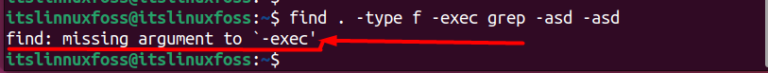 How To Fix Find Missing Argument To Exec” Error Its Linux Foss