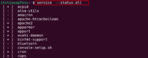 How to Check Services Running in Linux – Its Linux FOSS