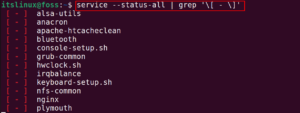 How to Check Services Running in Linux – Its Linux FOSS