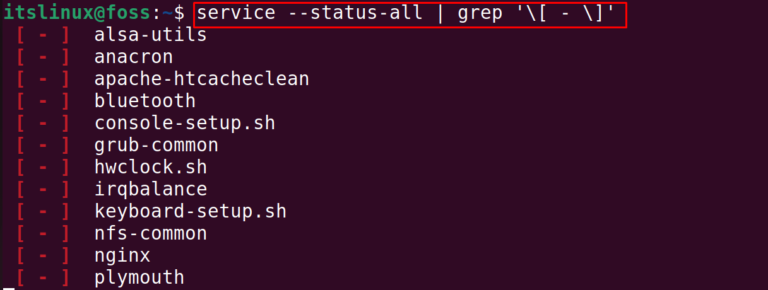 How to Check Services Running in Linux – Its Linux FOSS