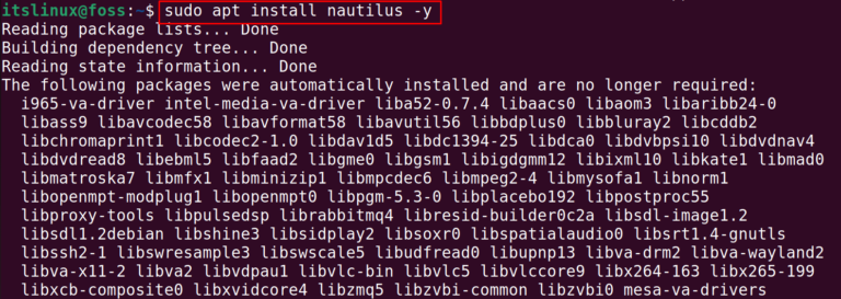 How to Install Nautilus on Ubuntu 22.04 – Its Linux FOSS