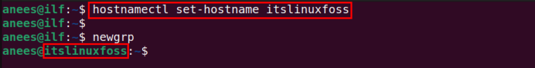 How to Set or Change Hostname in Linux – Its Linux FOSS