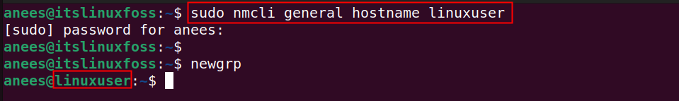 How to Set or Change Hostname in Linux – Its Linux FOSS