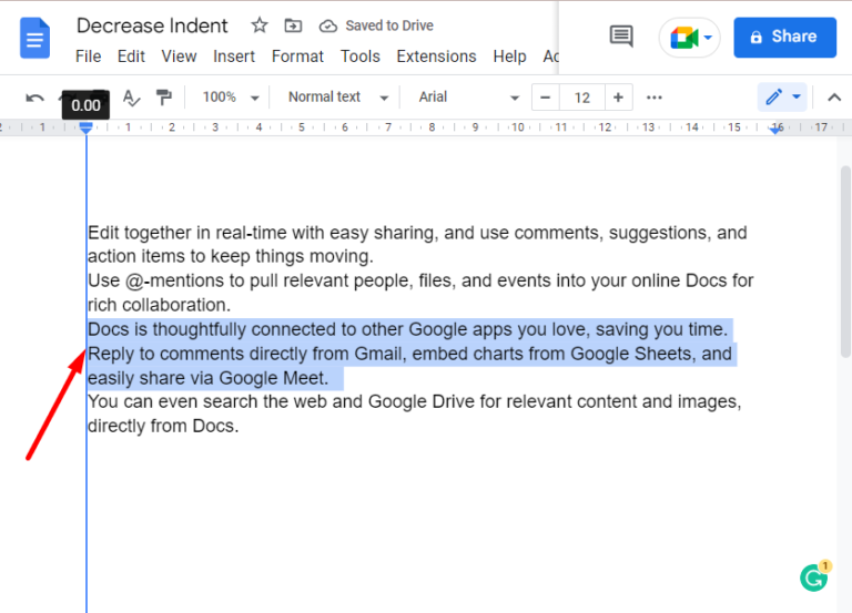 How to Reverse Indent on Google Docs? – Its Linux FOSS