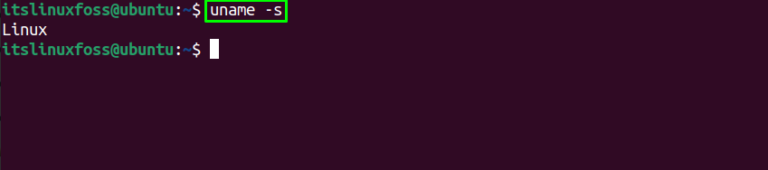 What is Uname Command in Linux – Its Linux FOSS