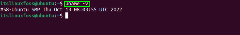 What Is Uname Command In Linux Its Linux Foss
