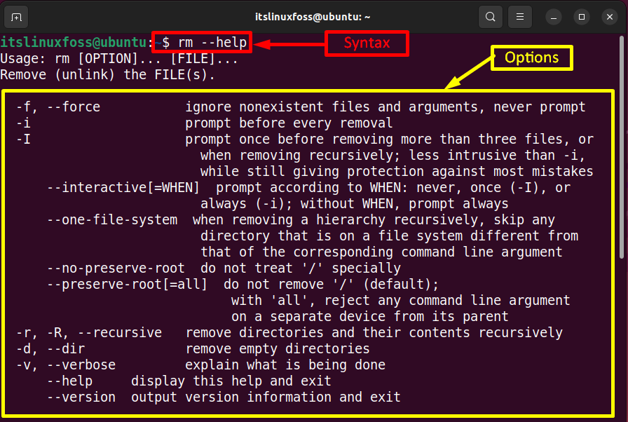 Linux Rm Command Explained Its Linux FOSS Linux Rm Command Explained Its Linux FOSS