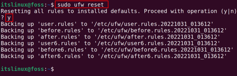 How to List and Delete UFW Firewall Rules? – Its Linux FOSS