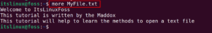 How do I Open a Text File in Linux Terminal? – Its Linux FOSS