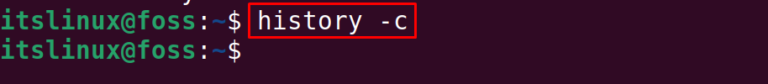 How to Clear the Terminal History in Linux? – Its Linux FOSS