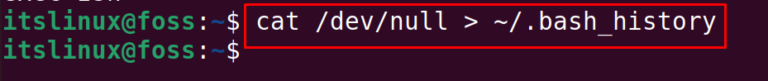 How to Clear the Terminal History in Linux? – Its Linux FOSS
