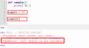 TypeError: ‘int’ object is not callable in Python – Its Linux FOSS