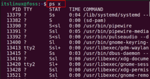 How to Use the ps aux Command in Linux? – Its Linux FOSS