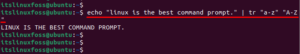 tr Command in Linux With Examples – Its Linux FOSS