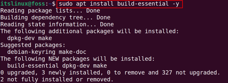 How to Install Make on Ubuntu 22.04 – Its Linux FOSS
