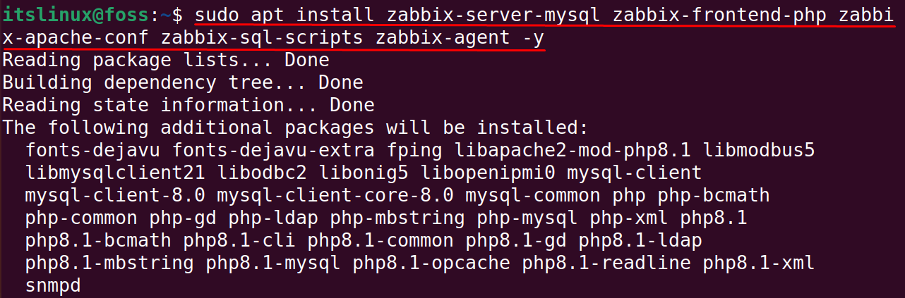 How To Install Zabbix On Ubuntu 2204 Its Linux Foss